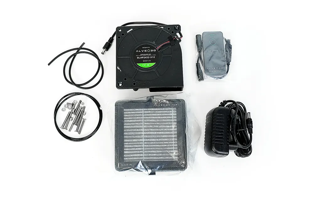 HEPA Carbon Air Filter for Bambu Lab P1S, X1/X1C - Free 3D Print Model ...