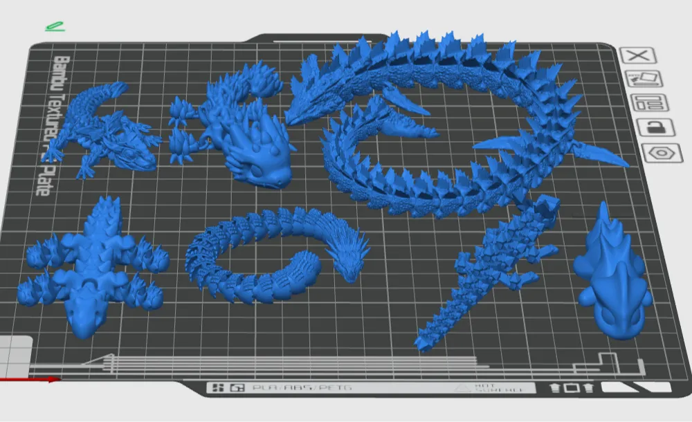 assorted dragons by the colsonator - MakerWorld