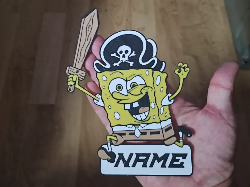 SpongeBob SquarePants 3 - SpongeBob - Your Name by davinchi20 - MakerWorld