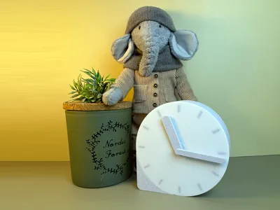 时钟组件 011 - Maker World 时钟 来自 B-Lab 3D MakerWorld：免费下载 3D 模型