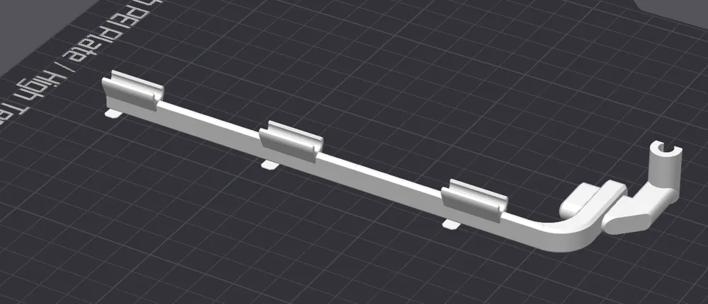 A1 Extruder Cable Guide Remixed by ggaetoo - MakerWorld