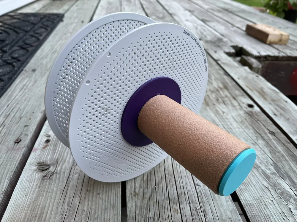 Easy Peasy 'Crank by Hand' Filament Spooler by Zzz3DSelkirk MakerWorld ...