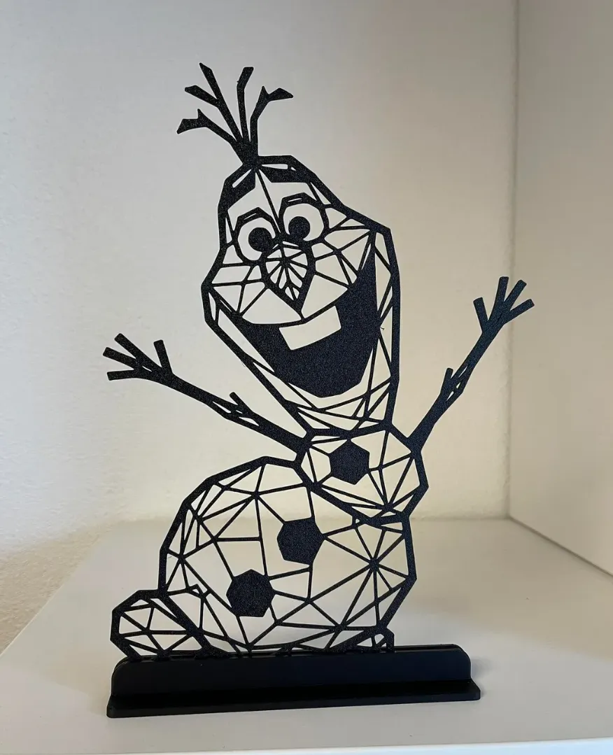 2D Logo OLAF - Free 3D Print Model - MakerWorld