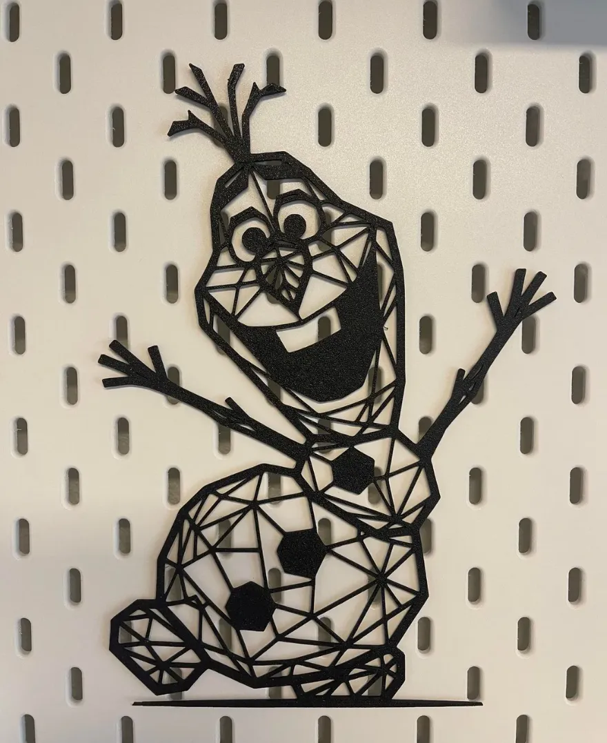 2D Logo OLAF - Free 3D Print Model - MakerWorld