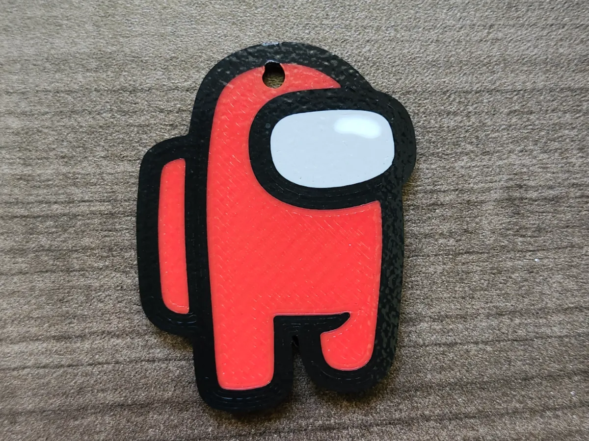 Among Us Backpack Tag - Free 3D Print Model - MakerWorld