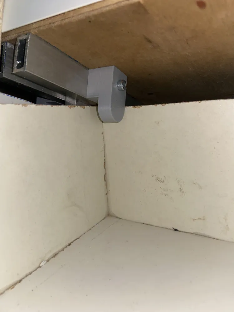 Sliding drawer stop - Free 3D Print Model - MakerWorld