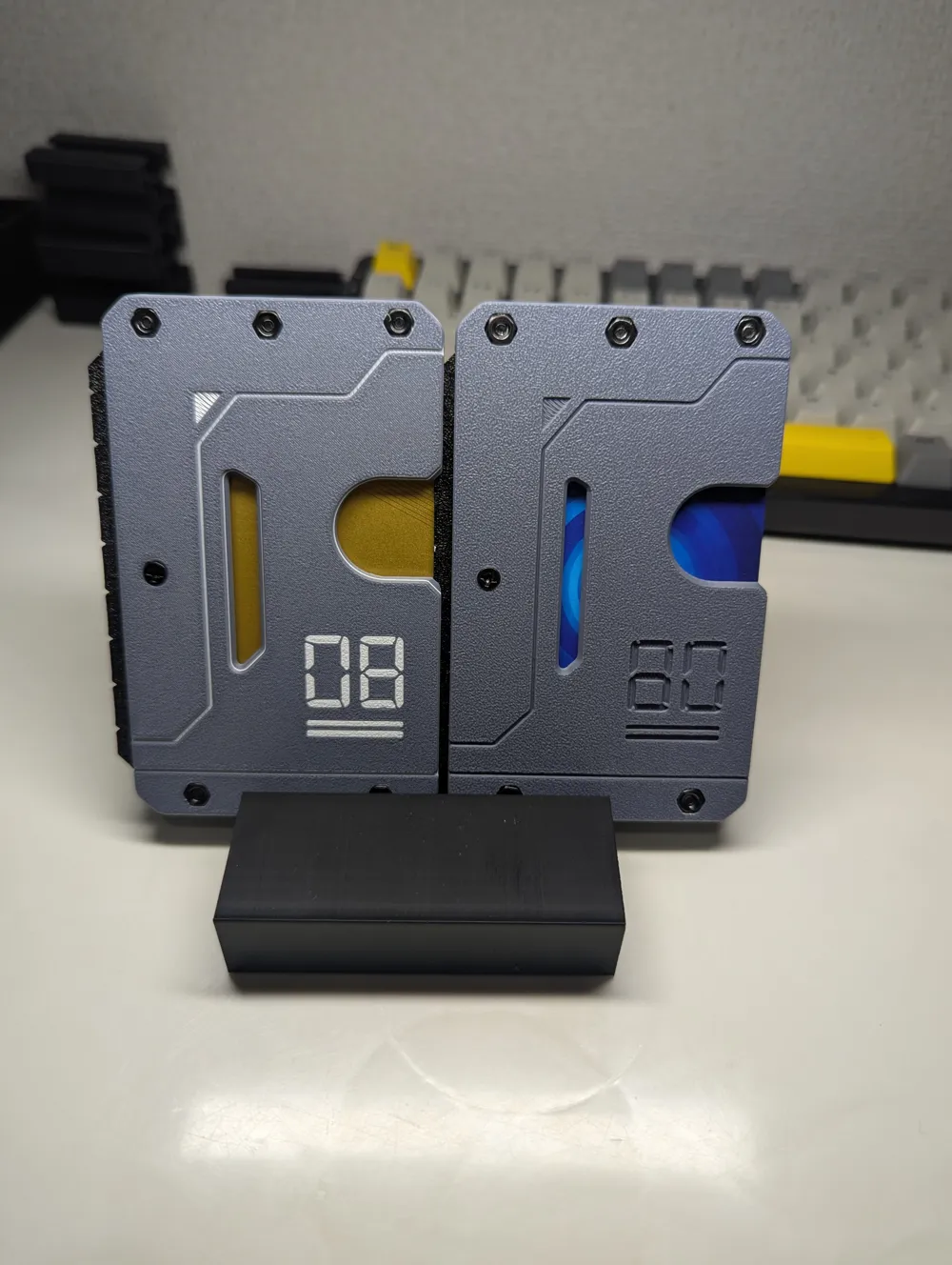 Mechanical Inspired Wallet by Cheese Canteliver MakerWorld: Download ...