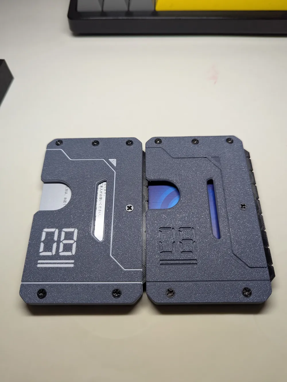 Mechanical Inspired Wallet by Cheese Canteliver MakerWorld: Download ...