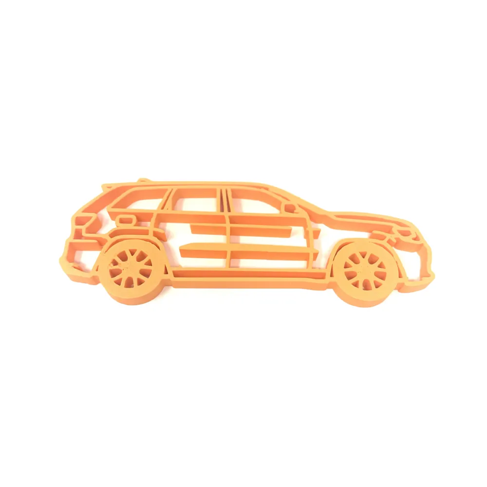 Jeep Grand Cherokee SRT Trackhawk Silhouette Art - Free 3D Print Model ...