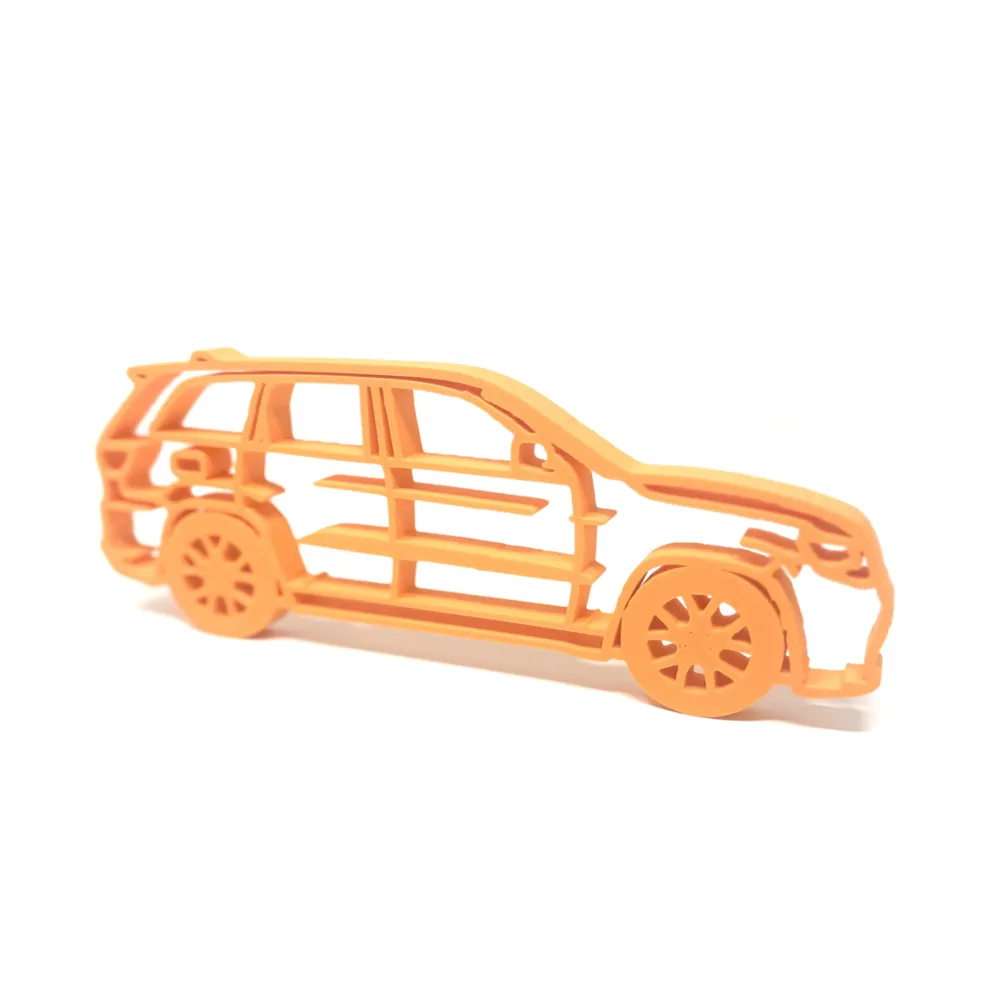 Jeep Grand Cherokee SRT Trackhawk Silhouette Art by Perfect3D Prints ...