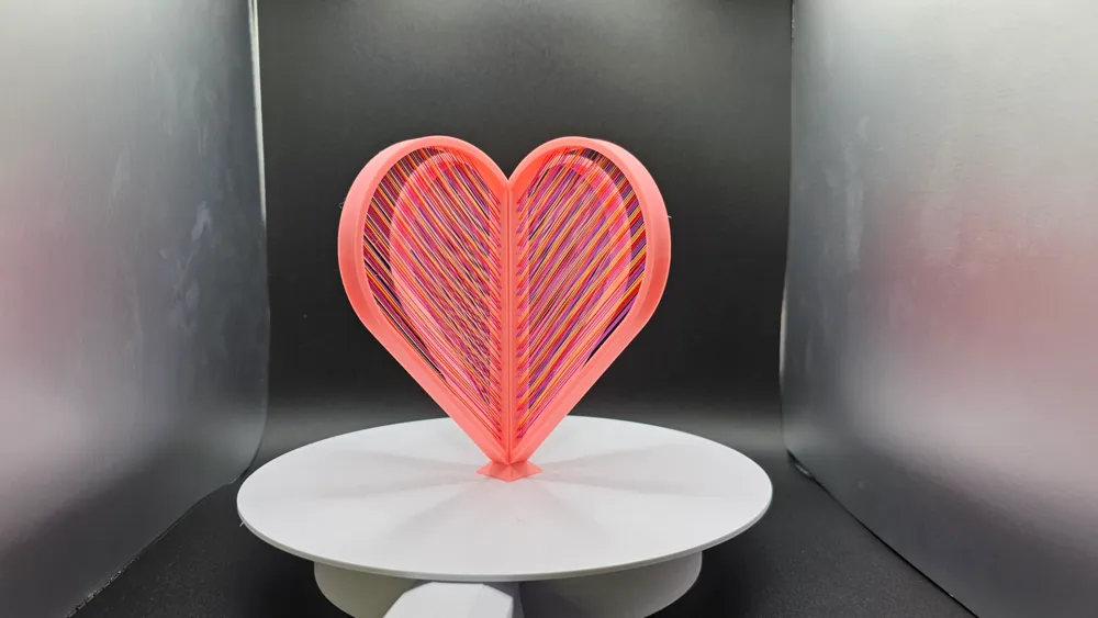 Heart String Art by Surreal Sonicus - MakerWorld