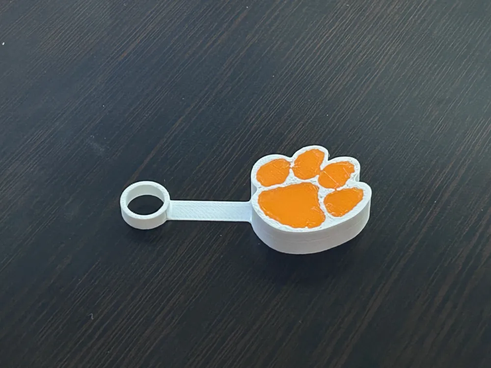 Clemson University Stanley Straw Topper by cmcraig2 - MakerWorld