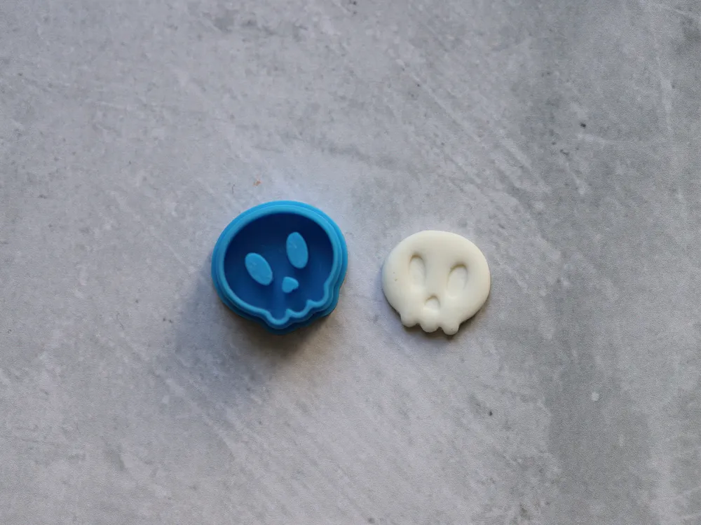 Skull Polymer Clay Cutter by BadDogDesigns MakerWorld: Download Free 3D ...