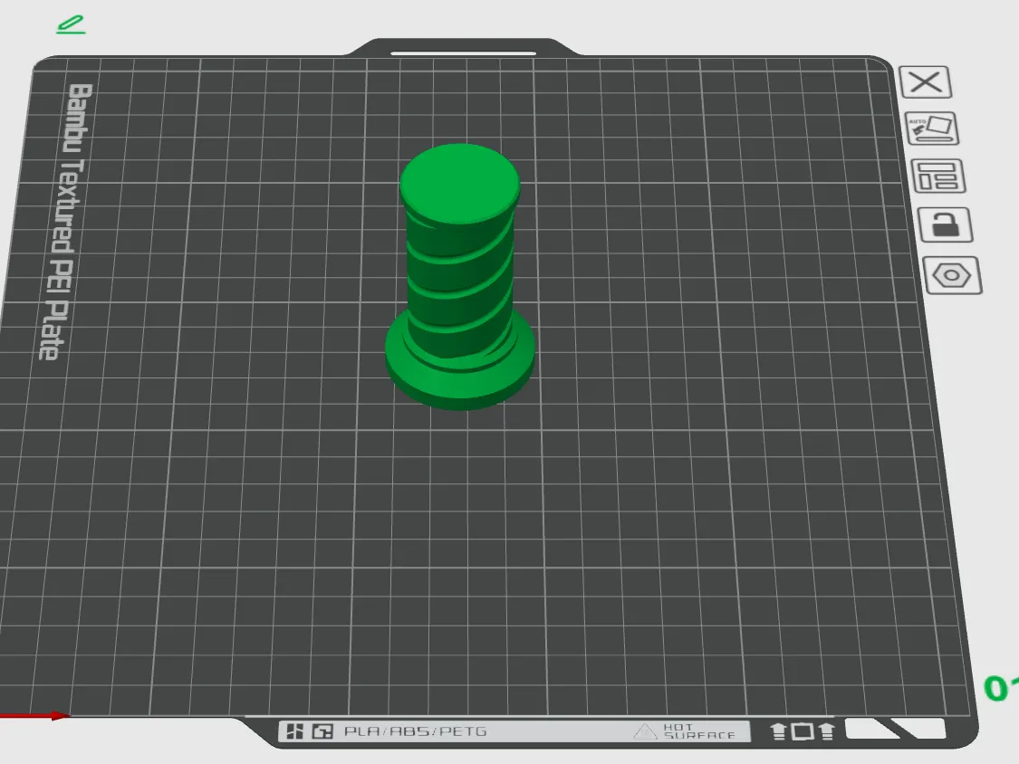 Trophy base twisted pilar - Free 3D Print Model - MakerWorld