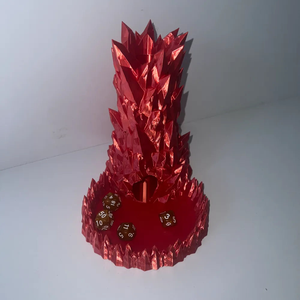 Mini Crystal Dice Tower - Free 3D Print Model - MakerWorld