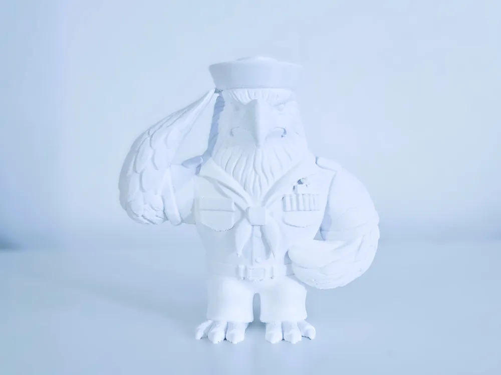 US Navy Eagle figure - Free 3D Print Model - MakerWorld