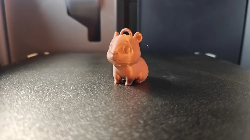 Capybara Keychain: Chill Companion - Free 3D Print Model - MakerWorld