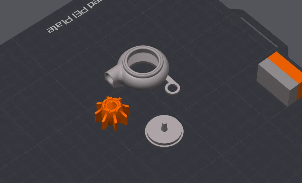 Turbo Keychain Remezclado por Chris MakerWorld: Descarga Modelos 3D ...