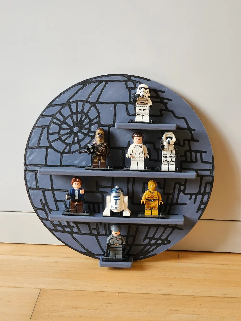 Star Wars Deathstar-shelf by Cuuki MakerWorld: Download Free 3D Models