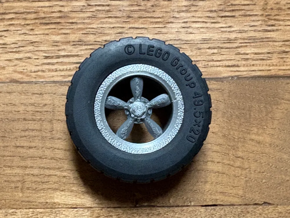 Brick compatible Torque Thrust D wheels by blwilli - MakerWorld