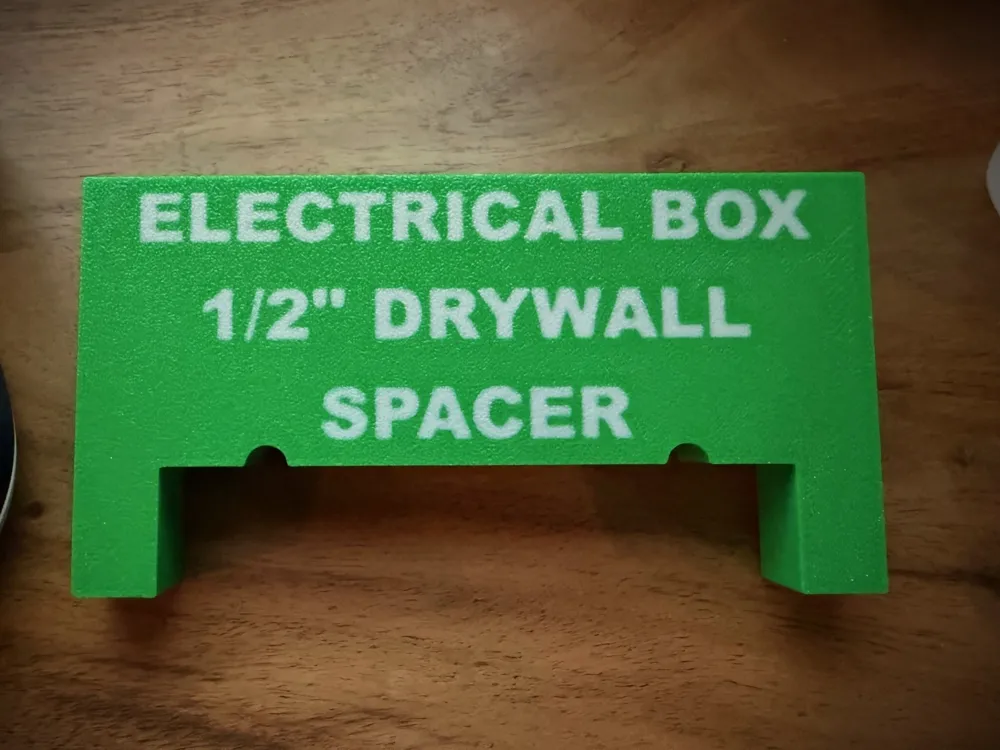 Electrical Box Drywall Spacer by Greg Jacob - MakerWorld