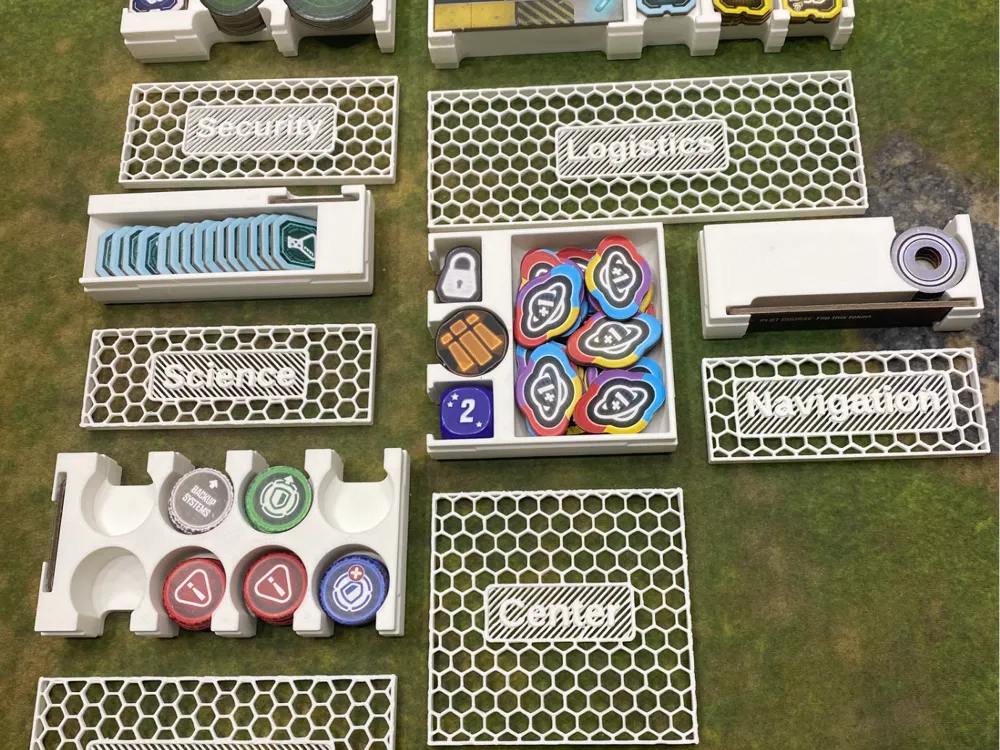 Wandering Galaxy Game Token Holders - Free 3D Print Model - MakerWorld