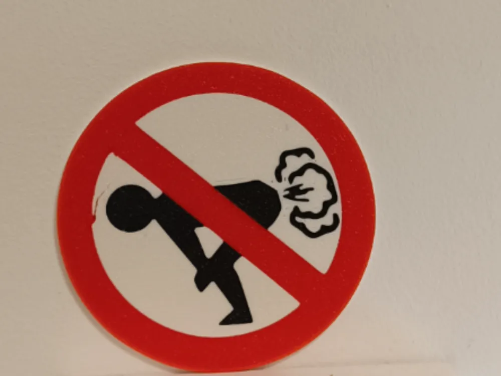 No farting sign by Pyciu - MakerWorld