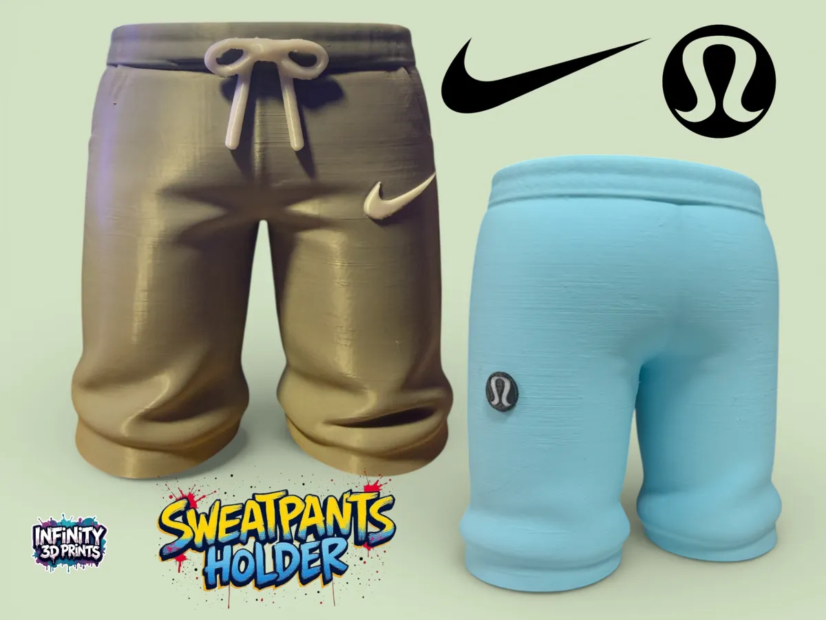 NIKE & LULULEMON 运动裤挂架 - 免费 3D 打印模型 - MakerWorld