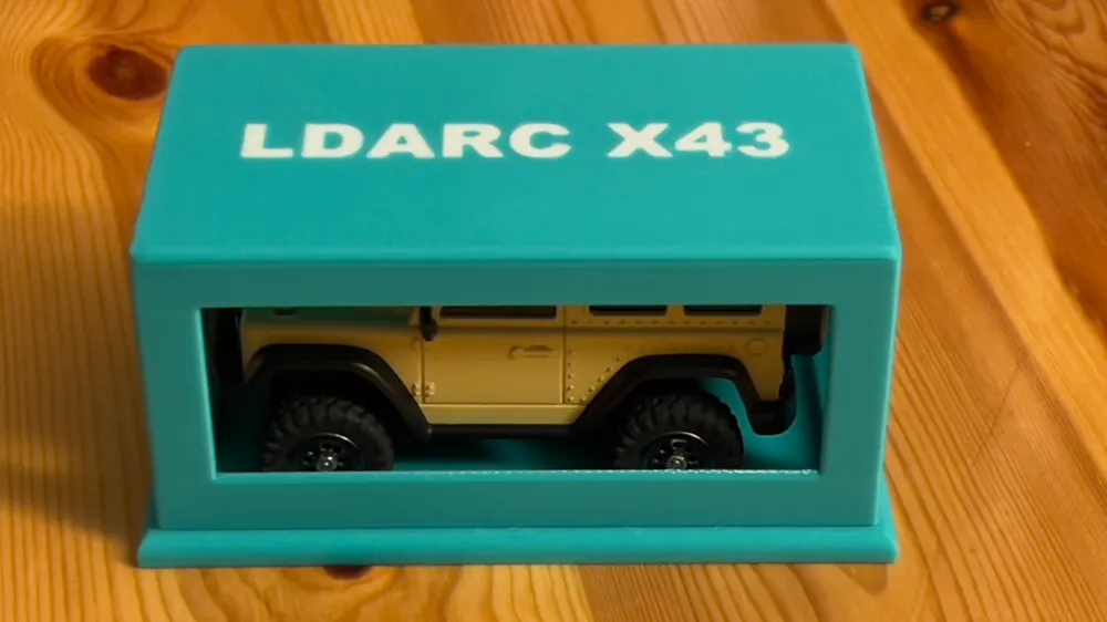 Garage für den LDARC X43 1:43 Crawler by m.redepenning - MakerWorld