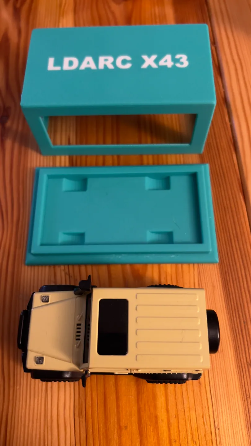 Garage für den LDARC X43 1:43 Crawler - Free 3D Print Model - MakerWorld
