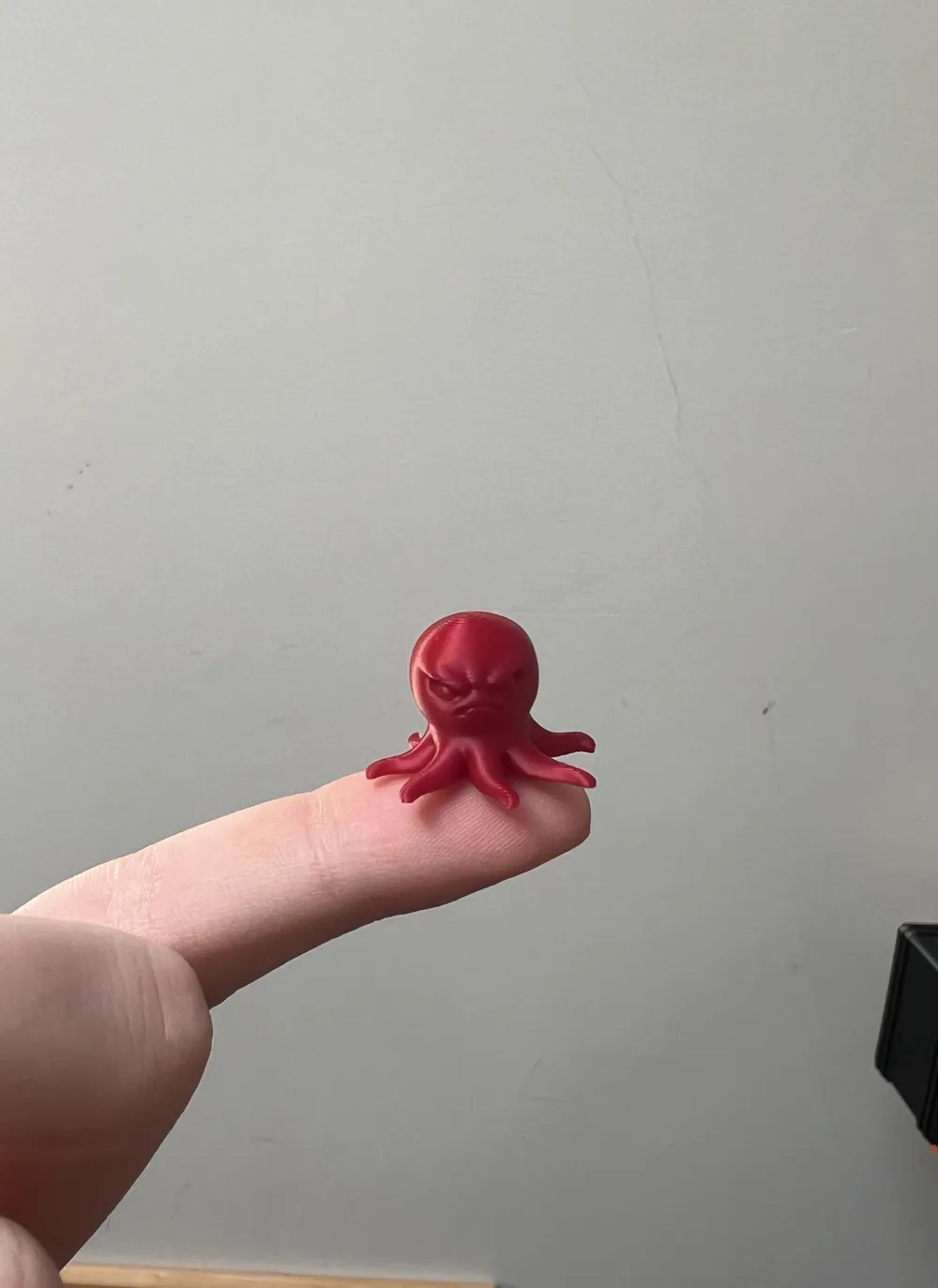 Little Angry Octopus (also mini) by gespin MakerWorld: Download Free 3D ...