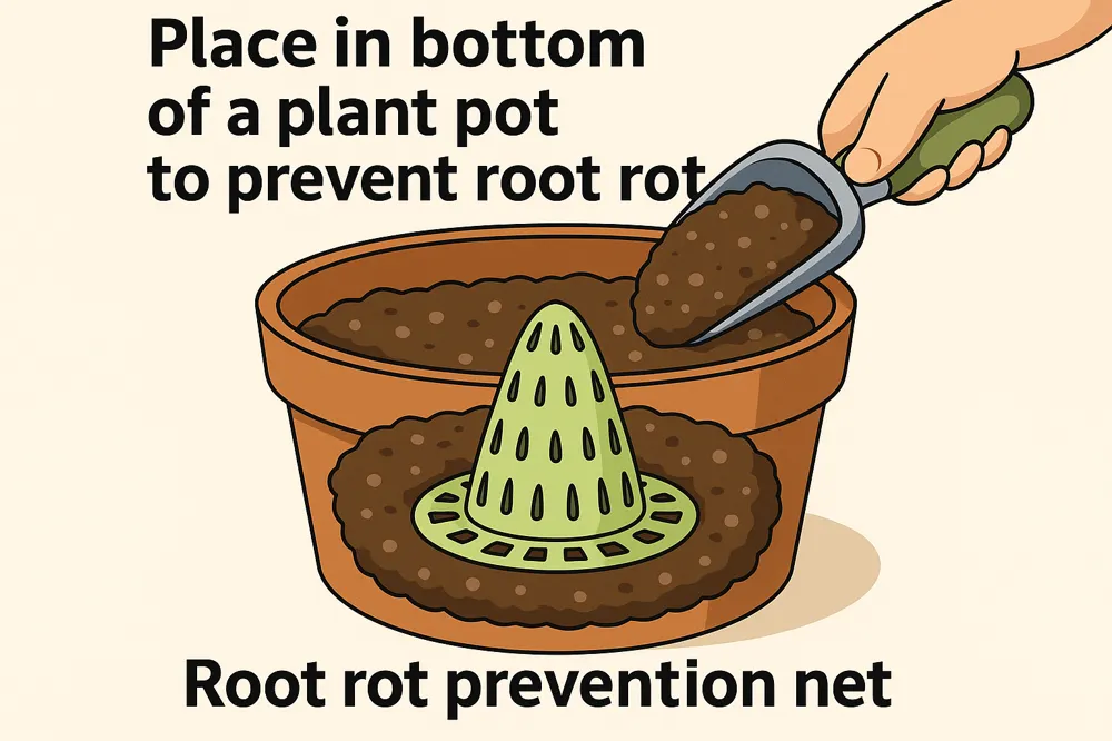 Root Rot Prevention Net by むい MakerWorld: Download Free 3D Models