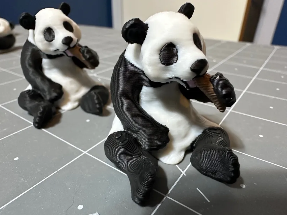 Miniature panda #4 by SigOS - MakerWorld
