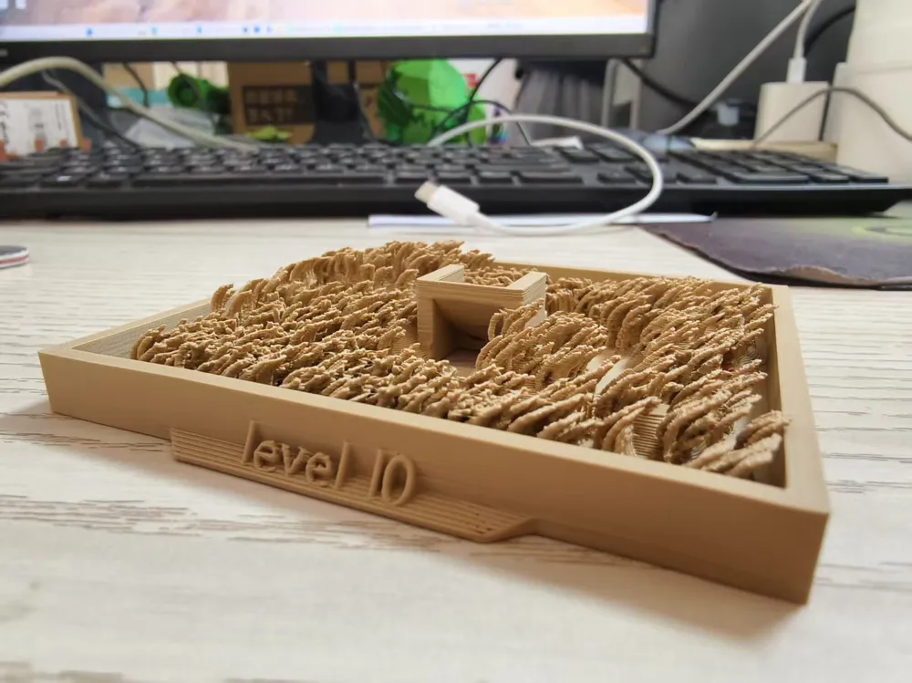 Barkroom—An Invisible Labyrinth by wannawow摆烂猫 MakerWorld: Download Free 3D Models