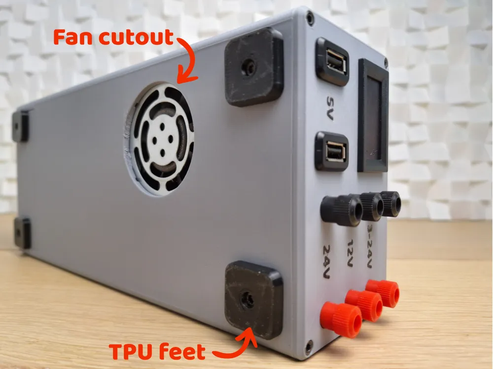 Adjustable Multi-Output Power Supply by Creative Electronics MakerWorld: Download Free 3D Models