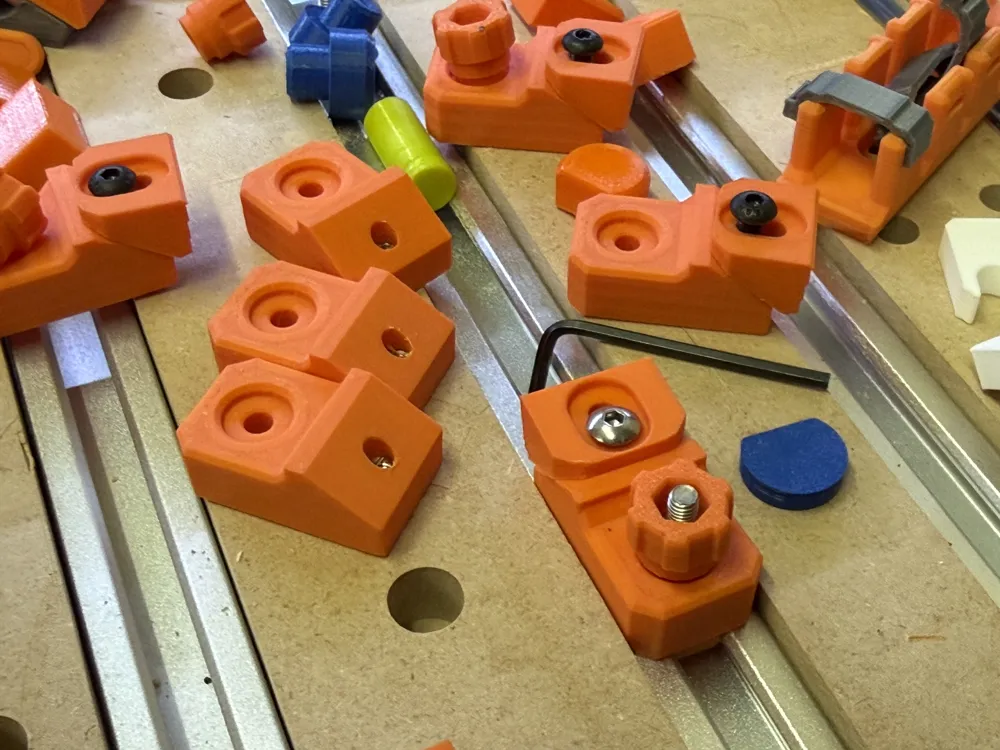 CNC Tiger Claw (Toe) Clamps M5 Hardware - Free 3D Print Model - MakerWorld