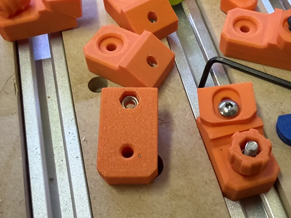 CNC Tiger Claw (Toe) Clamps M5 Hardware - Free 3D Print Model - MakerWorld
