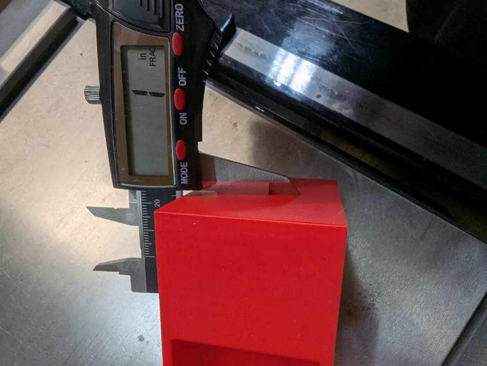 1" Sawstop T-Glide Fence Stop Block by JEV - MakerWorld