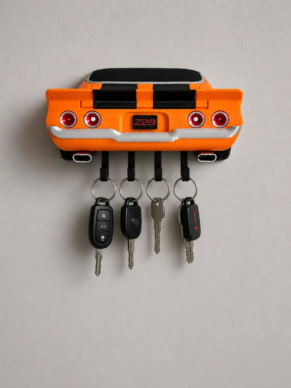 Chevrolet Camaro Z28 (1972) Keychain - Free 3D Print Model - MakerWorld