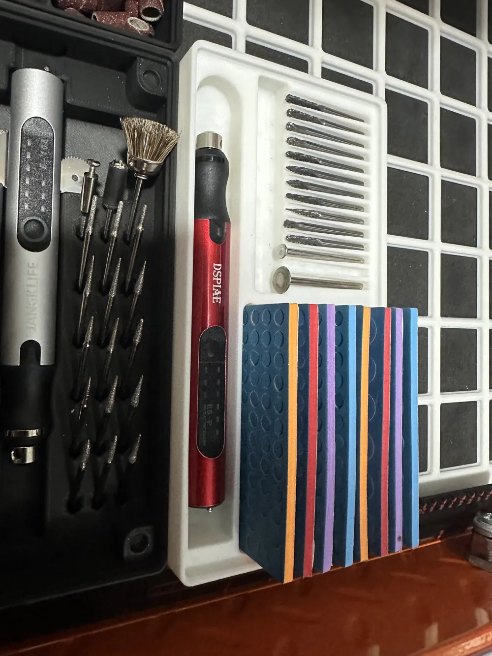 Gridfinity Dspiae Grinder Pen Remixed by UoAoE3D MakerWorld: Download Free 3D Models