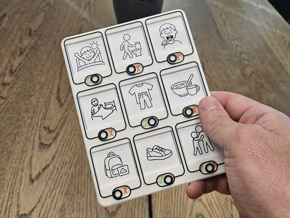 Picture Checklist – Print-in-Place by Its On My Mind MakerWorld ...