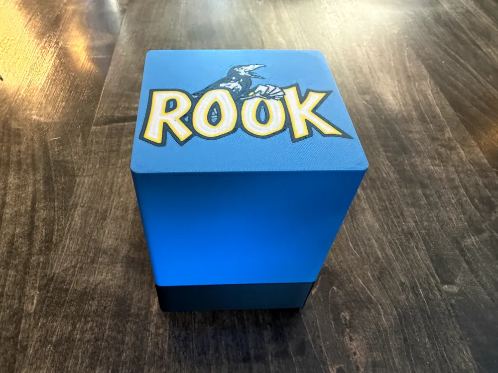 Rook Kartenspielbox - 2 Decks – Kostenloses 3D-Druckmodell – MakerWorld