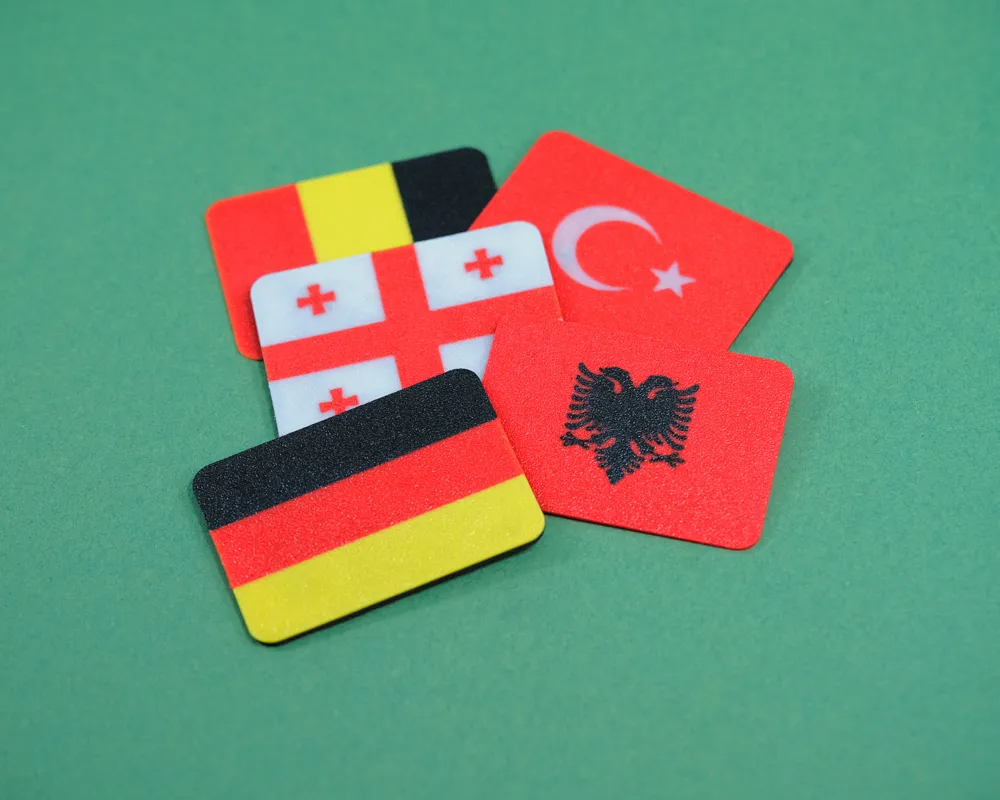 European Flag Magnets by Sakul MakerWorld: Download Free 3D Models