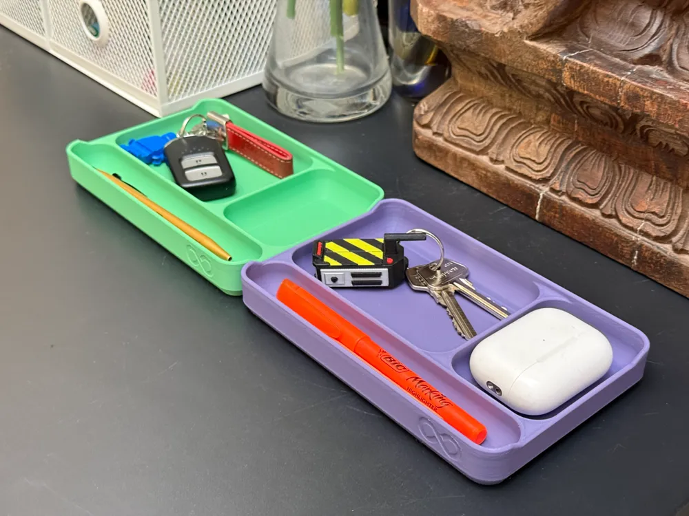 Modern Key Tray - Stacking - Organiser by Eternity Labs - MakerWorld