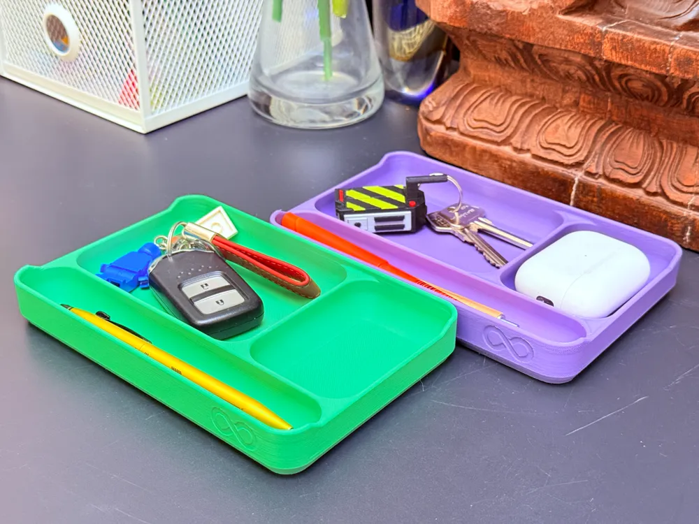 Modern Key Tray - Stacking - Organiser by Eternity Labs - MakerWorld