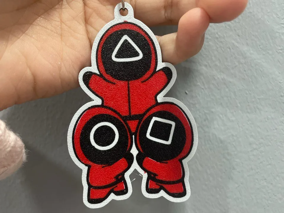 Keychain squid game by kriativu 3D - MakerWorld