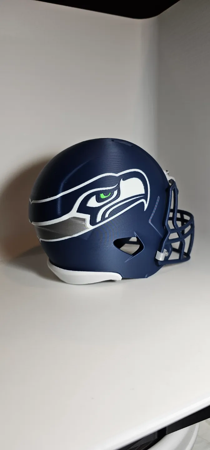 Seattle Seahawks Football Helmet by animuL67 MakerWorld: Download Free ...