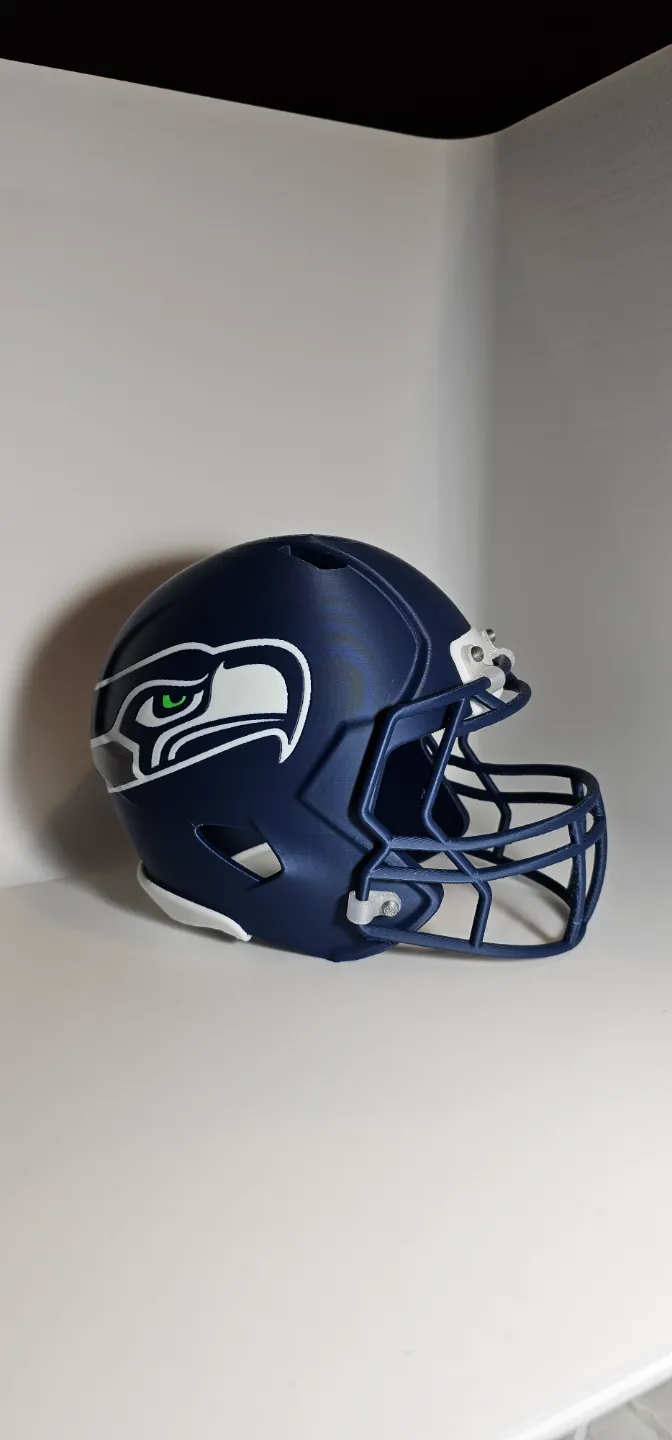 Seattle Seahawks Football Helmet by animuL67 MakerWorld: Download Free ...