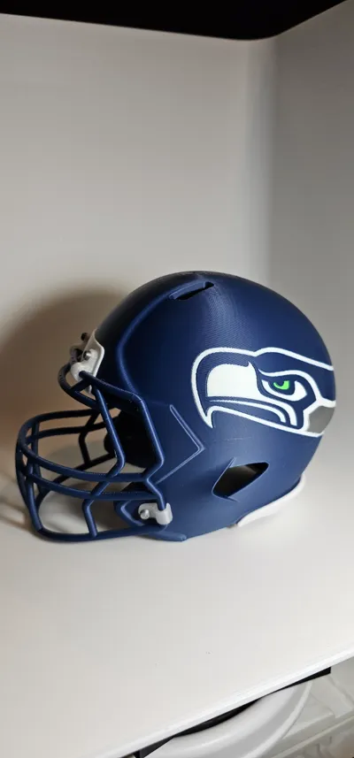Seattle Seahawks Football Helmet by animuL67 MakerWorld: Download Free ...