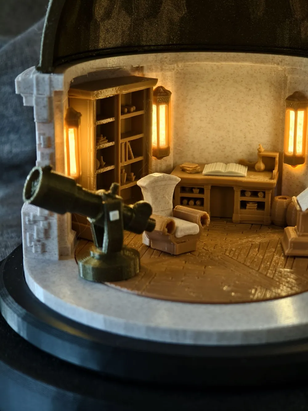 Retro Observatory - Free 3D Print Model - MakerWorld